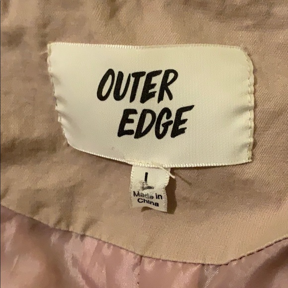 Outer Edge | Jackets & Coats | Dusty Pink Anorak Jacket | Poshmark